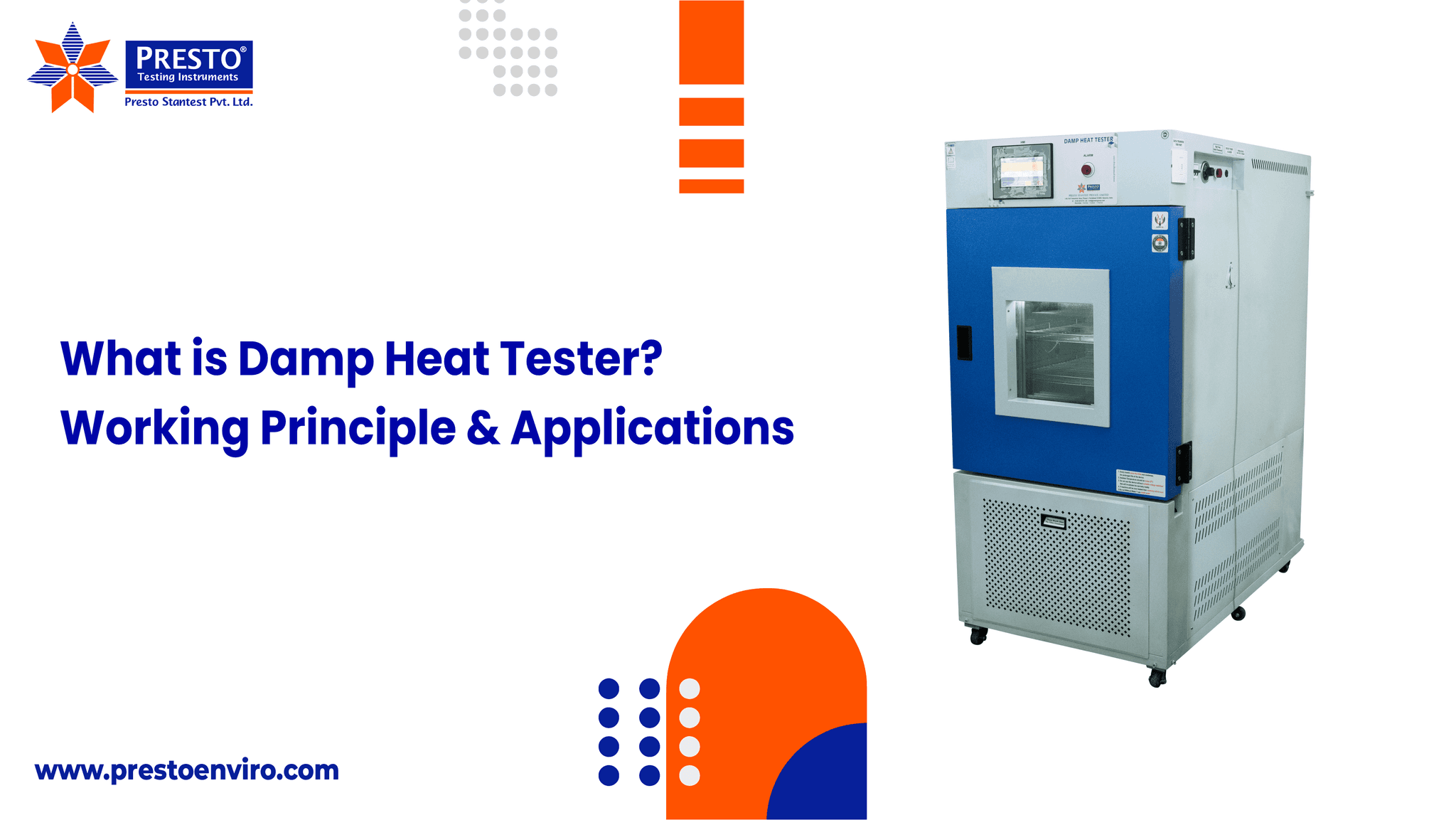 Damp Heat Tester: Working Principle and Applications