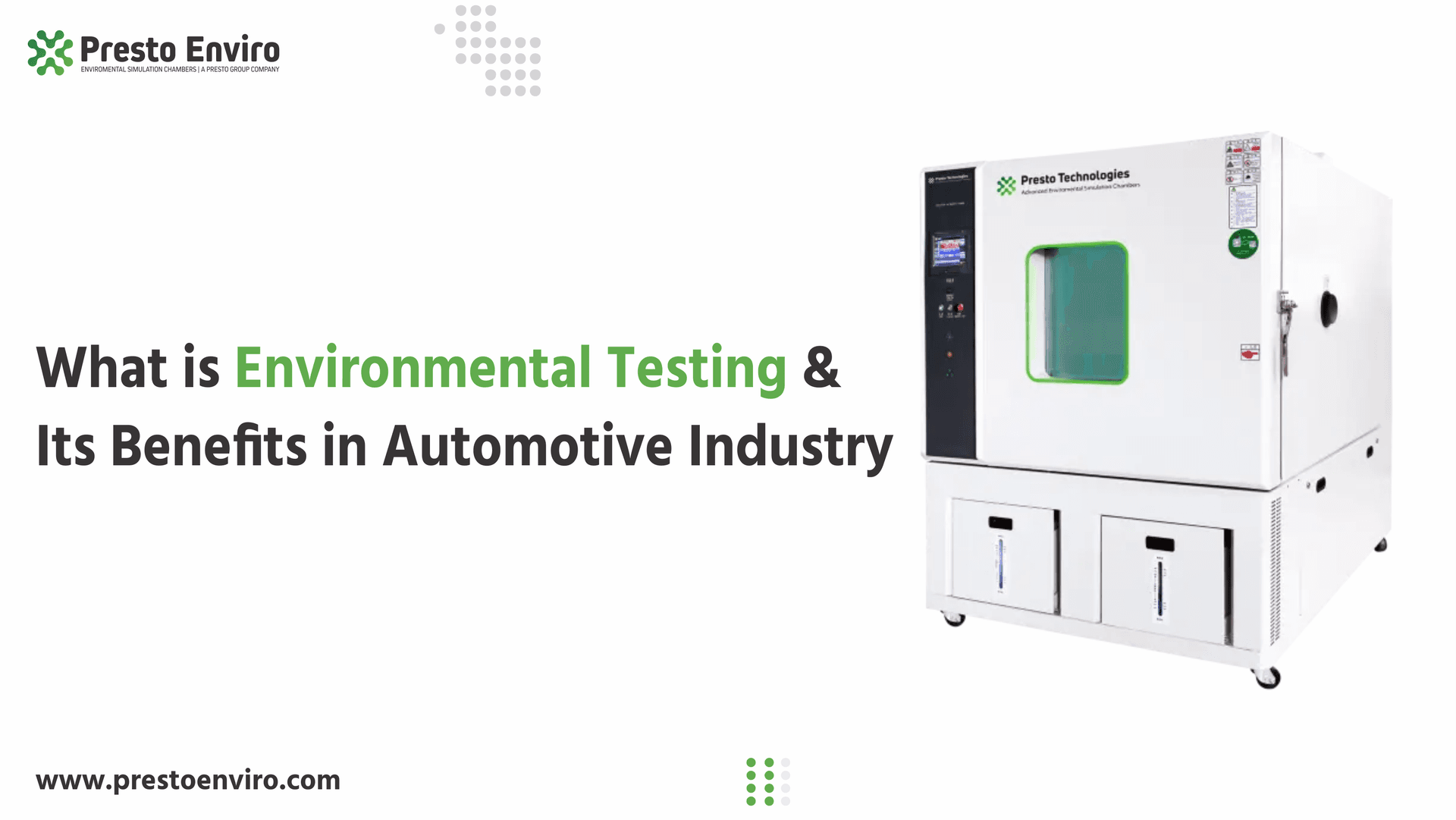 What is Environmental Testing and What Does It Mean for the Automotive ...