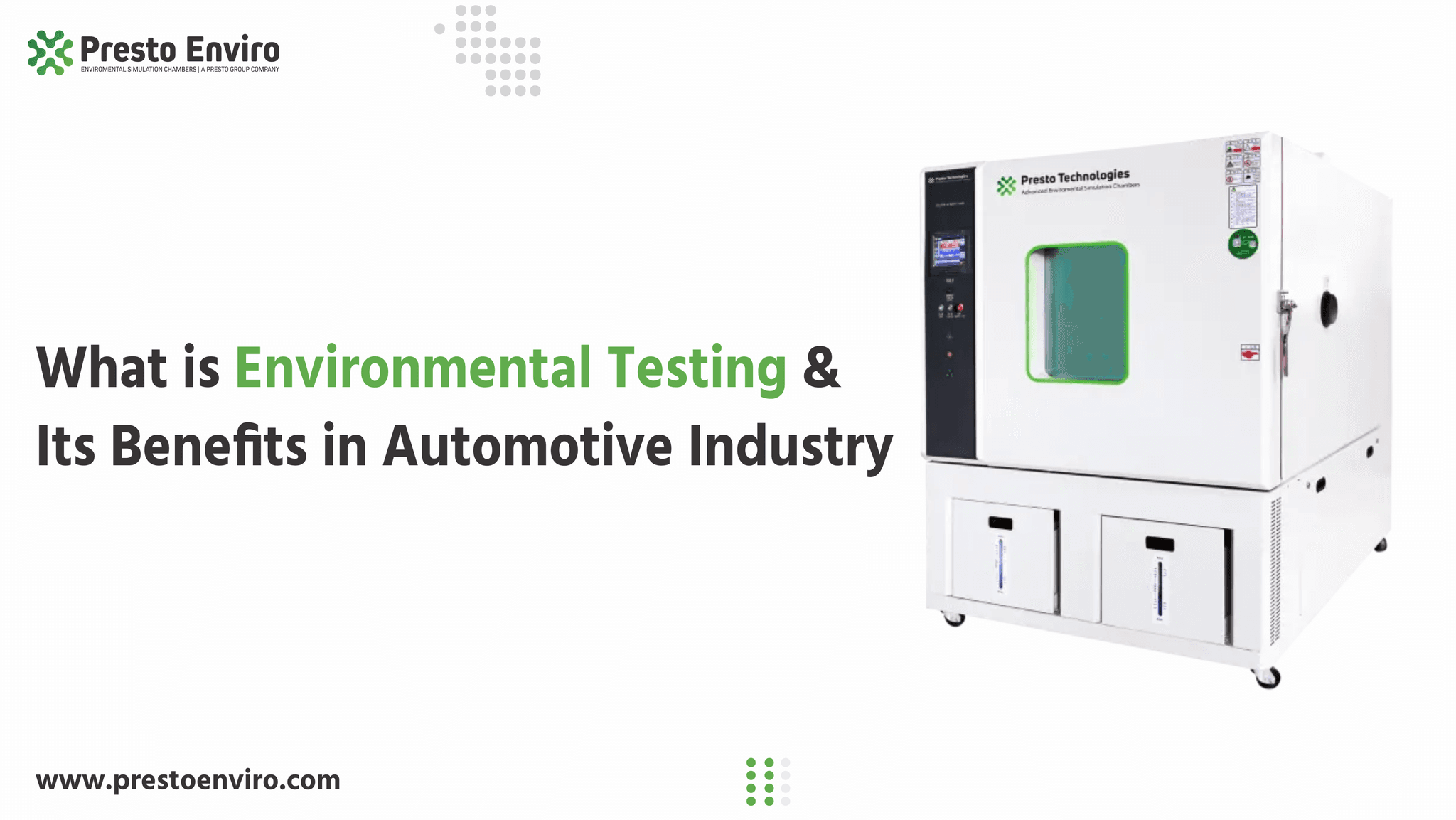 What is Environmental Testing and What Does It Mean for the Automotive ...